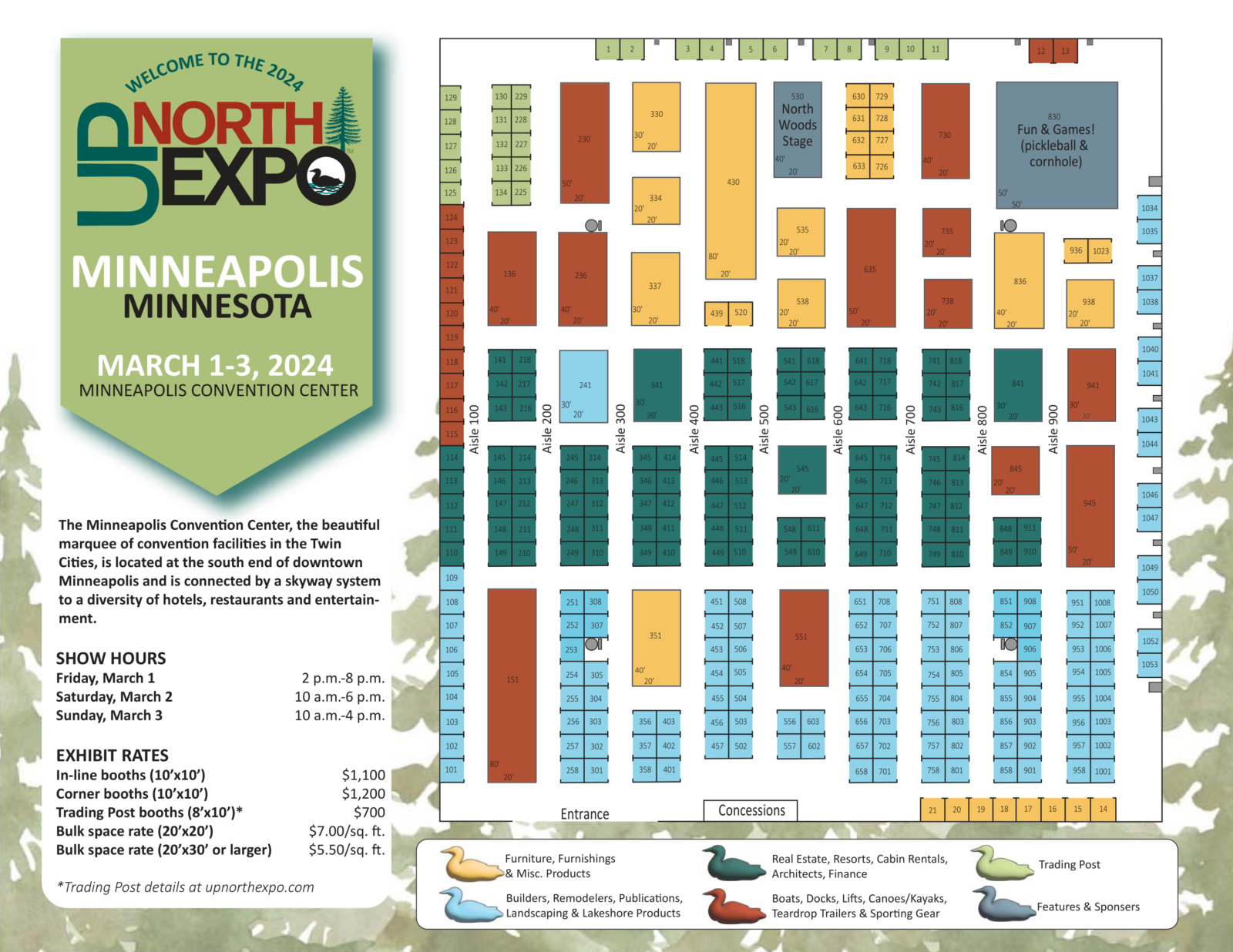 2024 Up North Expo Minneapolis, MN Sale | Northwood Outdoor