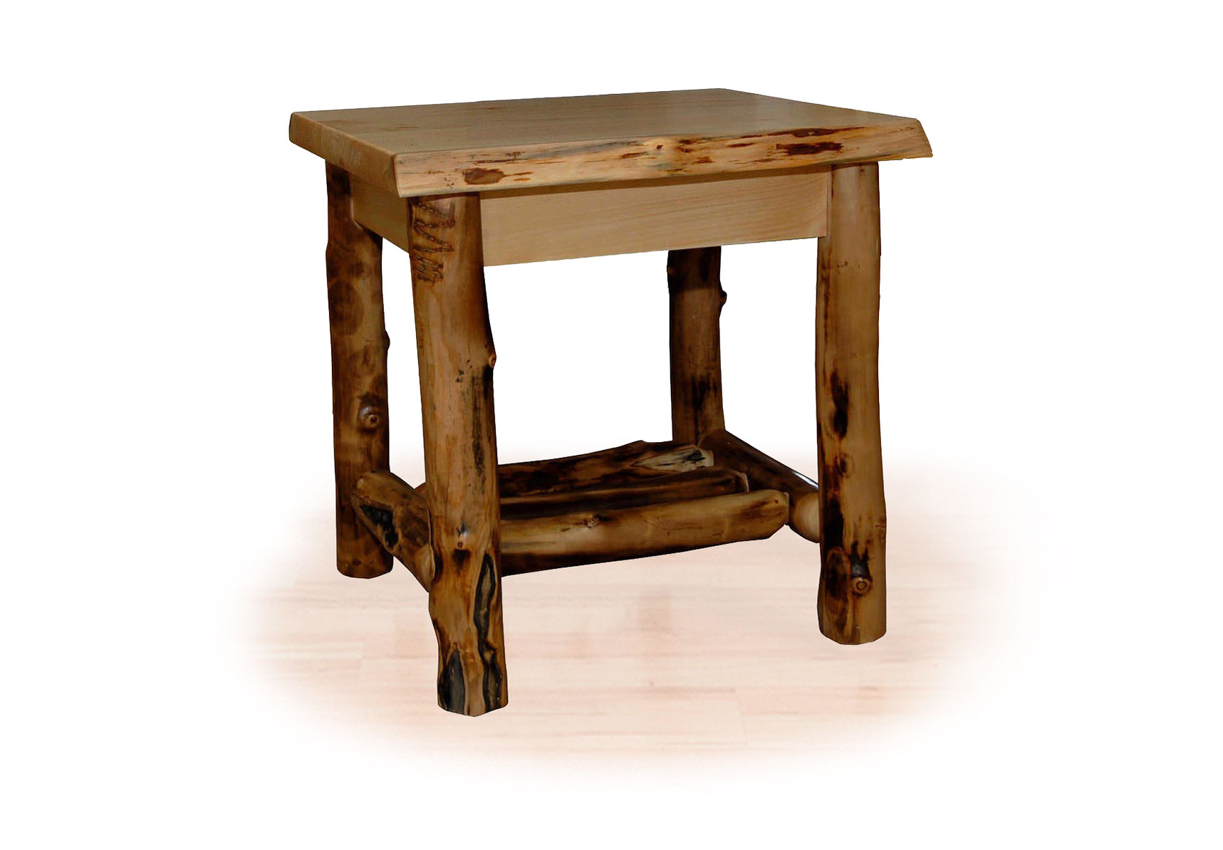 Log Cabin End Tables